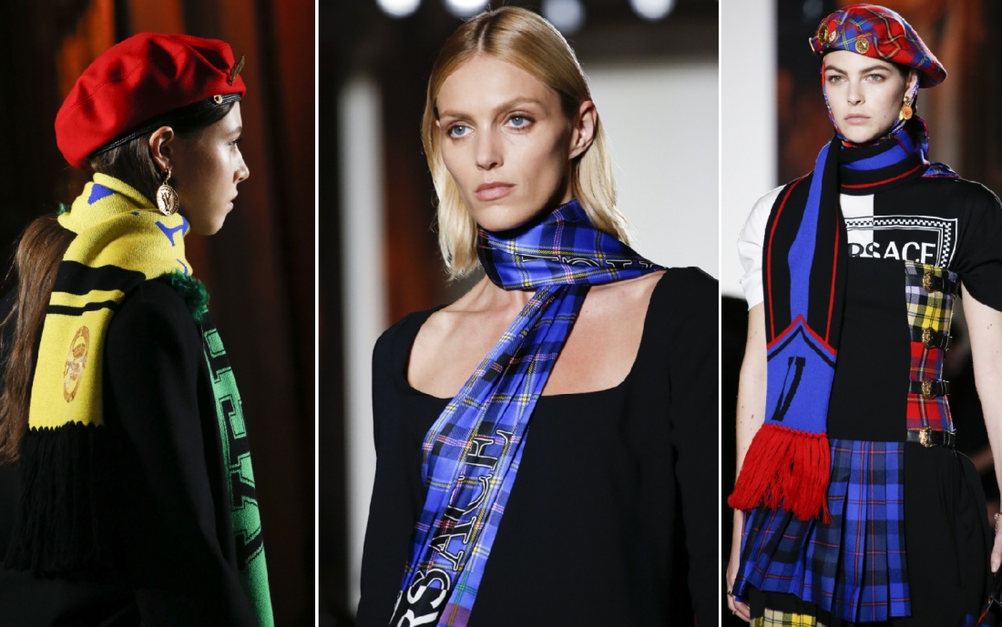 Какие шарфы, палантины, платки модные в 2019 году - тренды и фото